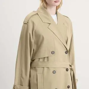 ANINE BING Rickie Maxi Trench Jacket