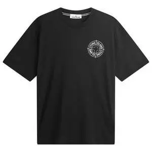 Stone Island Outline Compass T-shirt - Black