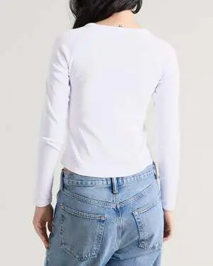 FRUITY BOOTY Raglan Long Sleeve T-shirt
