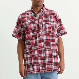 BEAMS Pullover Patchwork Masras Shirt