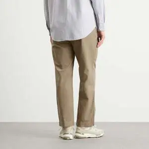 KHAKIS Slub Common Pleated Trousers