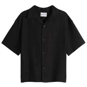 MKI MIYUKI ZOKU Linen Vacation Shirt - Black