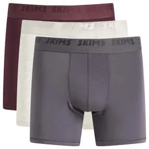 SKIMS Stretch Boxer Brief 3" 3-pack - Raven Multi