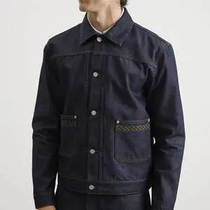 Drole De Monsieur Raw Denim Jacket