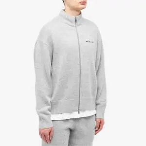 MKI MIYUKI ZOKU Mohair Blend Knit Track Jacket