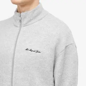 MKI MIYUKI ZOKU Mohair Blend Knit Track Jacket