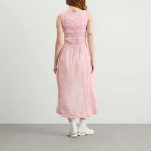 DAMSON MADDER Cynthia Sheer Midi Dress Exclusive