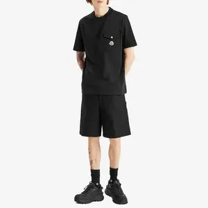 Moncler Cotton Gaberdine Shorts
