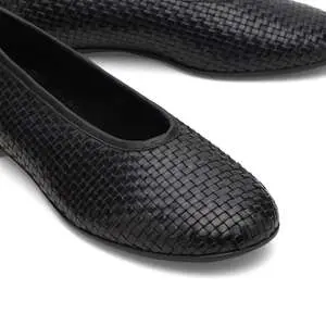 VAGABOND SHOEMAKERS Aleya Braided Leather Ballet Shoes