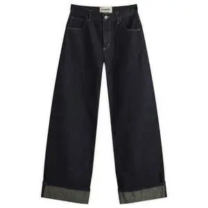 DAMSON MADDER Sylvie Turn Up Jeans - Denim