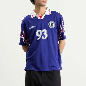 Adidas X A Bathing Ape Football Flame Jersey T-shirt