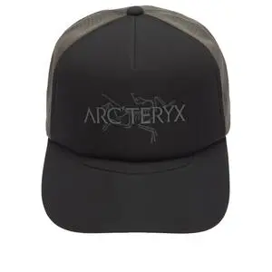 Arc'teryx Bird Word Trucker Hat - Black/cloud
