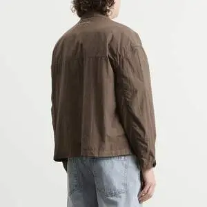 MKI MIYUKI ZOKU Garment Dye Box Overshirt
