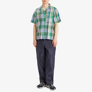 Folk Relaxed Soft Collar Vacation Shirt