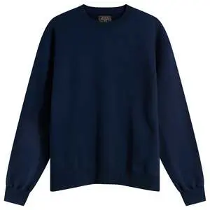 BEAMS Crew Sweatshirt - Navy