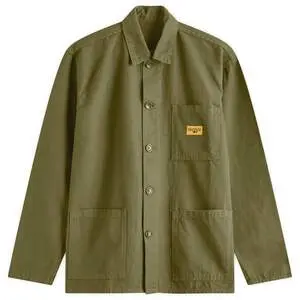 SERVICE WORKS Canvas Coverall Jacket - Olive