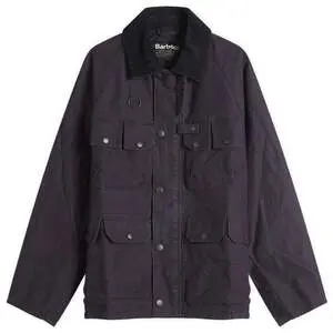 Barbour Heritage+ Modified Dryfly Casual Jacket - Navy