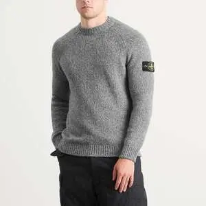 Stone Island Mouline Wool Jumper