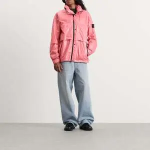 Stone Island Light Nylon 3l-tc Hooded Jacket