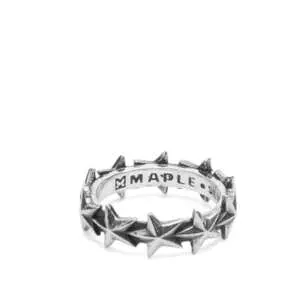 MAPLE Star Ring Medium - Silver