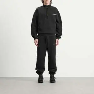 MKI MIYUKI ZOKU Uniform Quarter Zip Sweatshirt