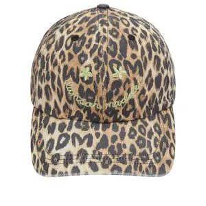 DAMSON MADDER Smiley Cap - Leopard