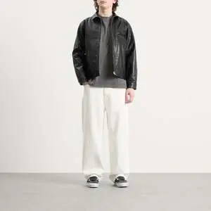 NEIGHBORHOOD Leather Sports Jacket