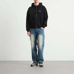 DIME Classic Small Logo Zip Hoodie