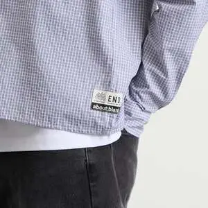 ABOUT:BLANK X Check Shirt