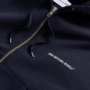 MKI MIYUKI ZOKU Presented Uniform Zip Hoodie