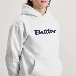 BUTTER GOODS Ripstop Logo Applique Hoodie
