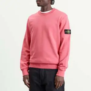 Stone Island Organic Cotton Fleece Sweatshirt