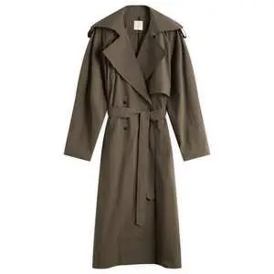 ST. AGNI Relaxed Trench Coat Jacket