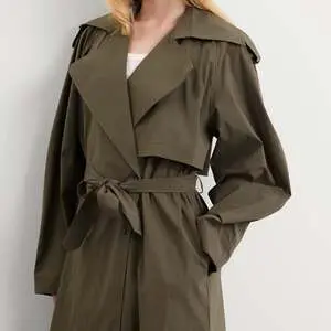 ST. AGNI Relaxed Trench Coat Jacket