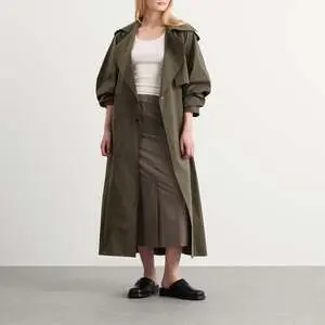 ST. AGNI Relaxed Trench Coat Jacket