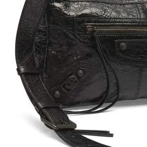 Balenciaga Le City Moto Leather Bag