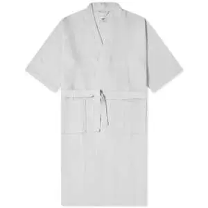 HAY Waffle Bathrobe - Grey