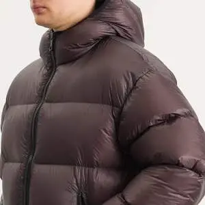 MKI MIYUKI ZOKU Translucent Hooded Bubble Jacket
