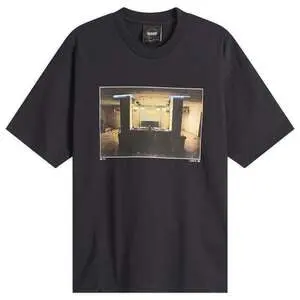 BOILER ROOM Lights On Photo T-shirt - Black