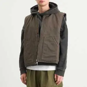 NOMARHYTHM TEXTILE Reversible Work Vest Jacket