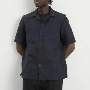 Dries Van Noten Spikey Flower Applique Shirt