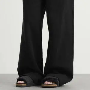 BIRKENSTOCK Solana Felt Shearling