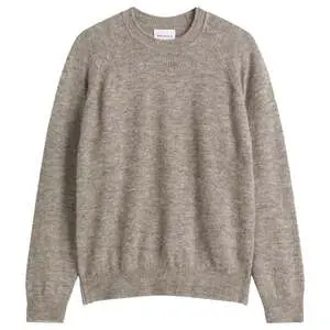 Norse Projects Skogafoss Baby Alpaca Jumper - Walnut