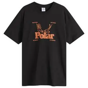 POLAR SKATE CO. No Worries T-shirt - Black