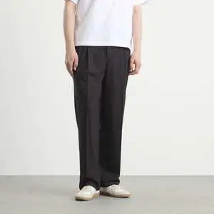 KAPTAIN SUNSHINE Wool Poplin Shoecut Trousers