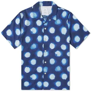 Paul Smith Tagliatelle Print Vacation Shirt - Navy