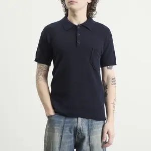 MAISON MARGIELA Knitted Polo Shirt