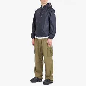 Moncler Grimpeurs Zip Hooded Windbreaker Jacket