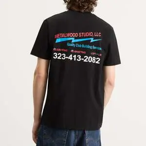 METALWOOD STUDIO Club Building T-shirt