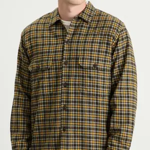 Universal Works Bang Check Utility Overshirt